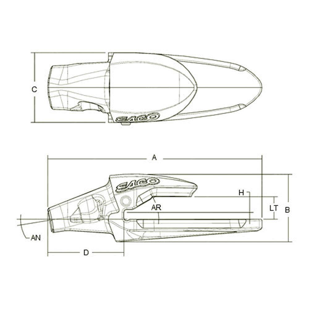 3882B-U40 Adaptér Esco Ultralok E/40 | Renomag